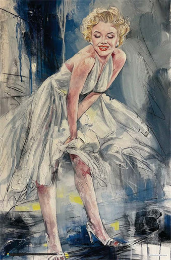 Marilyn by Lucille Lee Poster - 24 x 36 inches