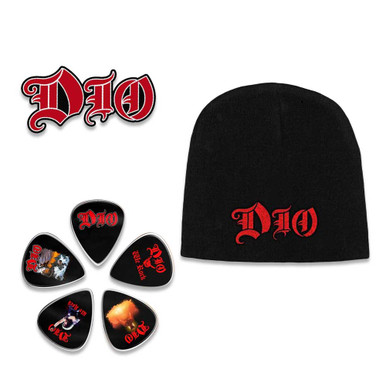 Dio Officially Licensed Gift Set - 1 Embroidered Beanie, 1 Standard ...