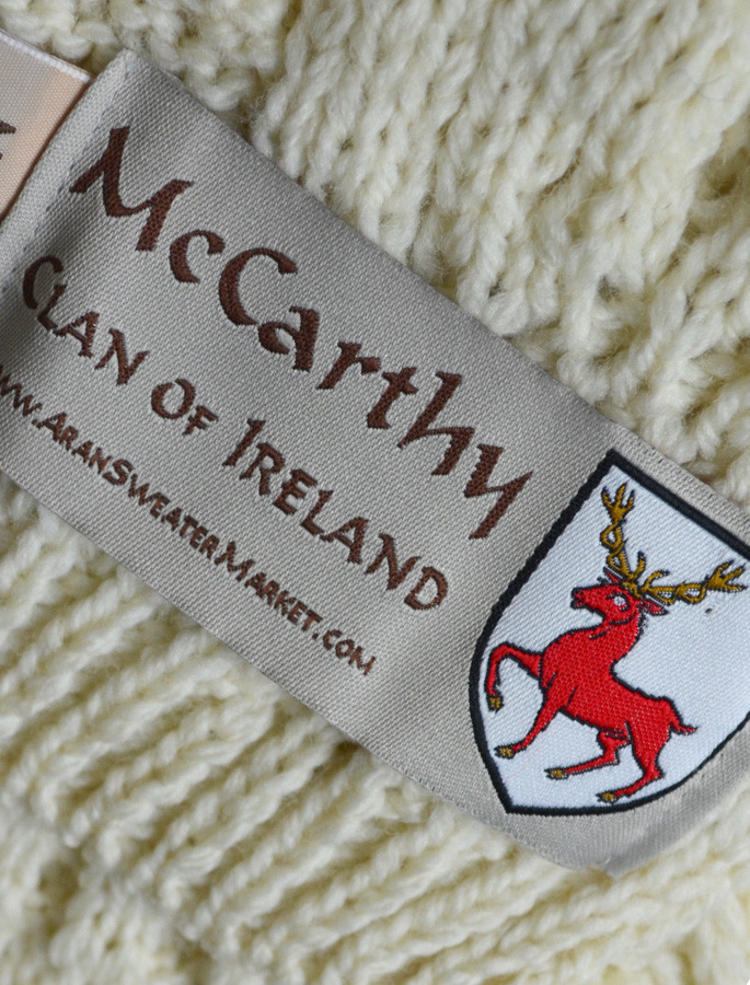 Official McCarthy Clan Scarf, McCarthy Family Name | Glenarans