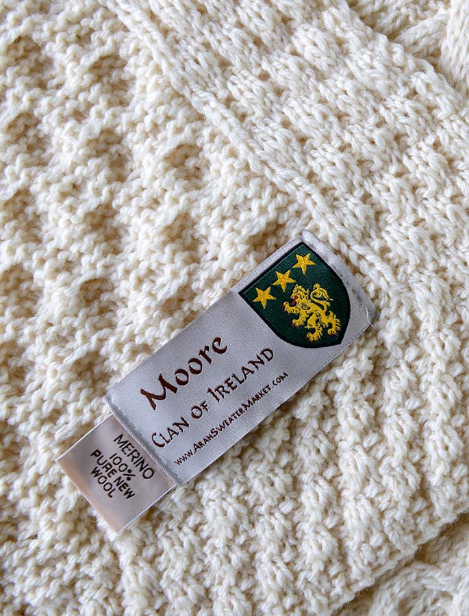 Moore Clan Aran Throw