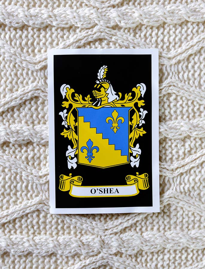 O'Shea Clan Aran Throw