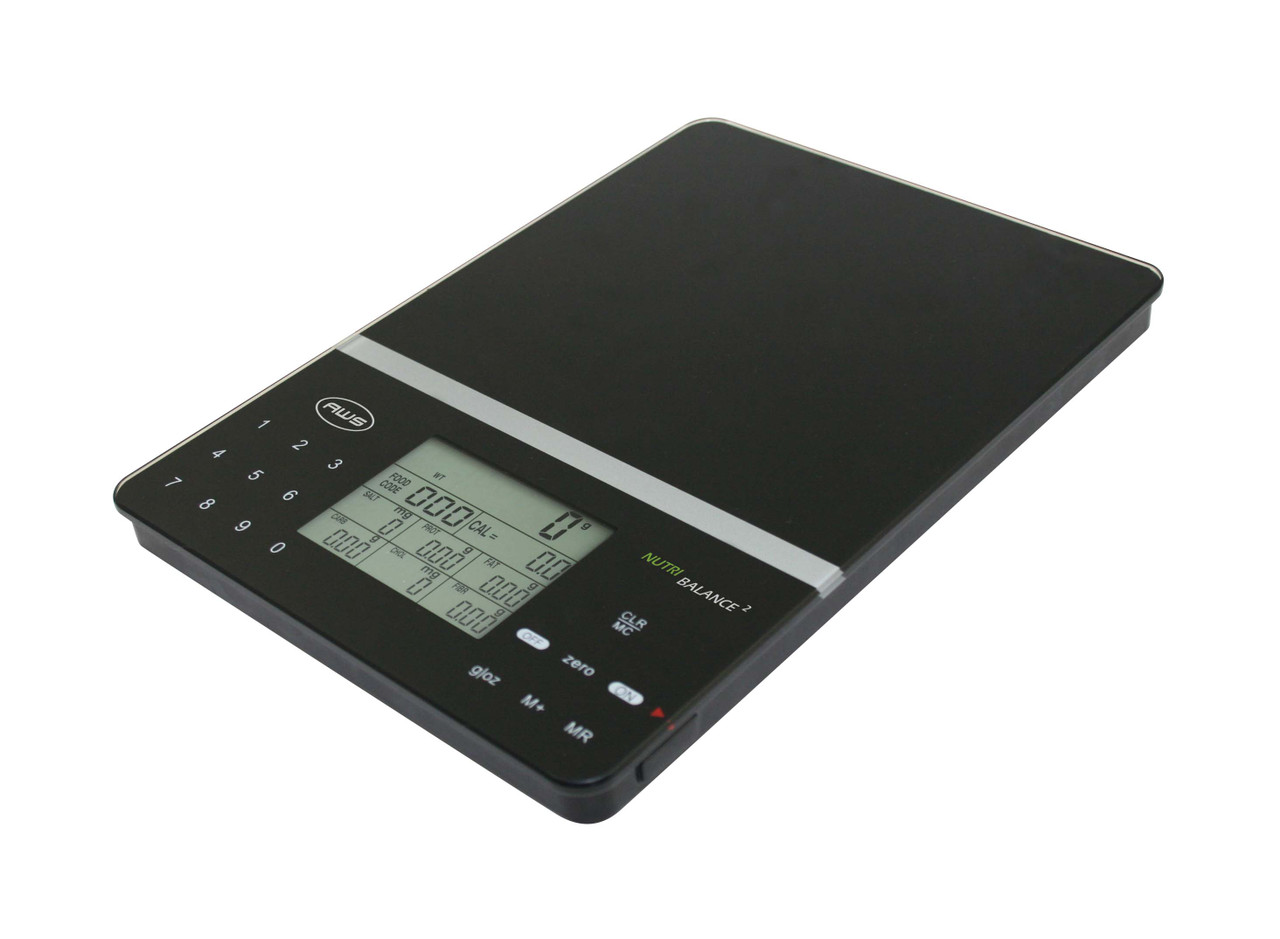 NB-5K-BK Nutritional Kitchen Scale American Weigh Scales