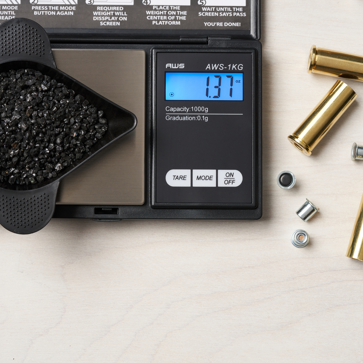 AWS 1Kg Digital Pocket Scale Series American Weigh Scales