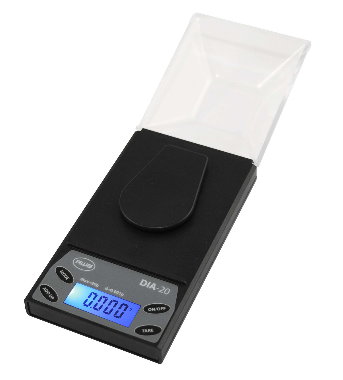 American Weigh Scales DIA20 High-Precision Digital Milligram Scale
