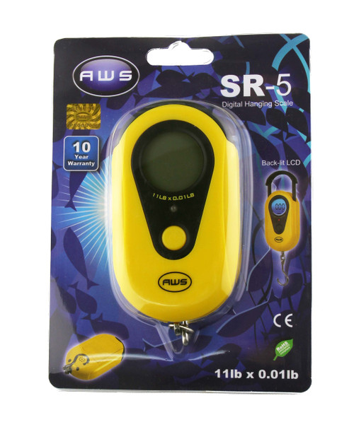 AWS-SR-5 Hanging Scale, 11Lb X 0.01Lb American Weigh Scales