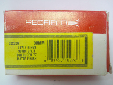 REDFIELD SCOPE MOUNT RINGS 30MM