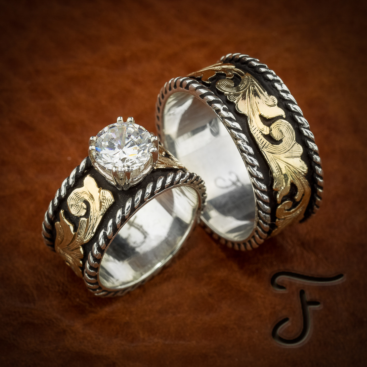 Country Engagement Rings For Men