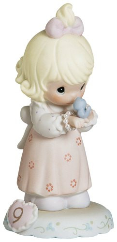 Precious Moments Age 9 Girl with Bird - McClard's Gifts