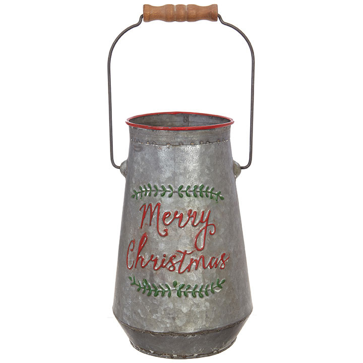 10" GALVANIZED BUCKET - McClard's Gifts