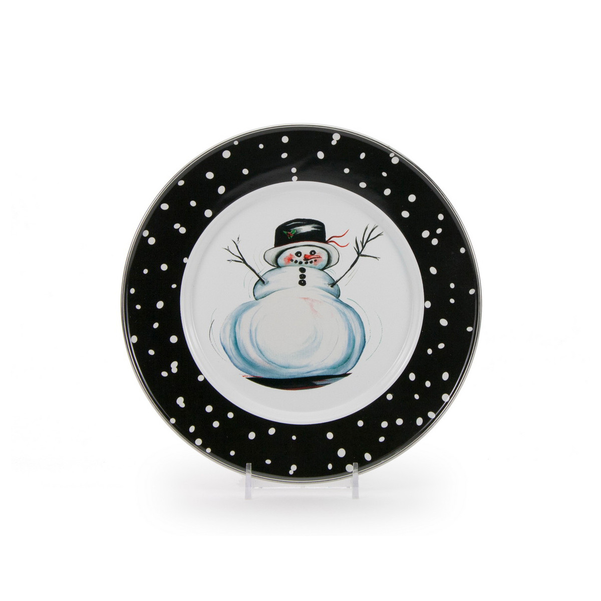 Snowman Sandwich Plate - McClard's Gifts