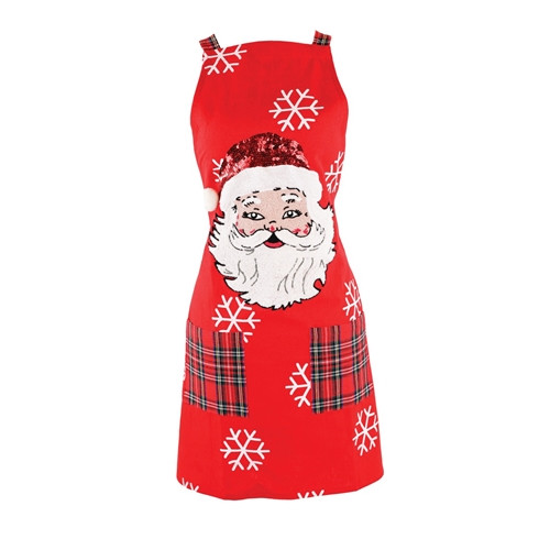 Simply Southern Youth Apron-Santa - McClard's Gifts