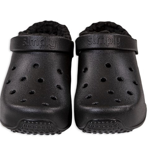 Simply Southern Clog Fleece Black - McClard's Gifts