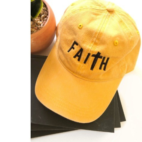 Yellow Faith Hat - McClard's Gifts