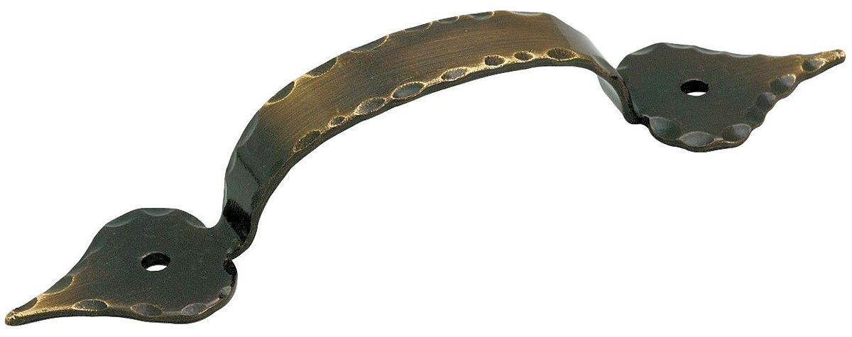 Colonial Cabinet handle - Antique Brass - 410ABS - BuyKnobs