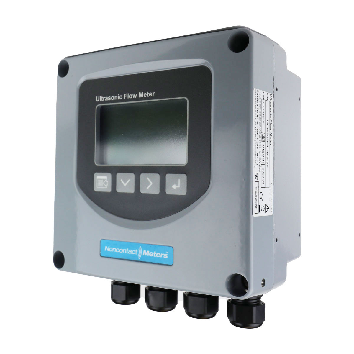 Noncontact Meters NCMB2 Ultrasonic Flow Meter