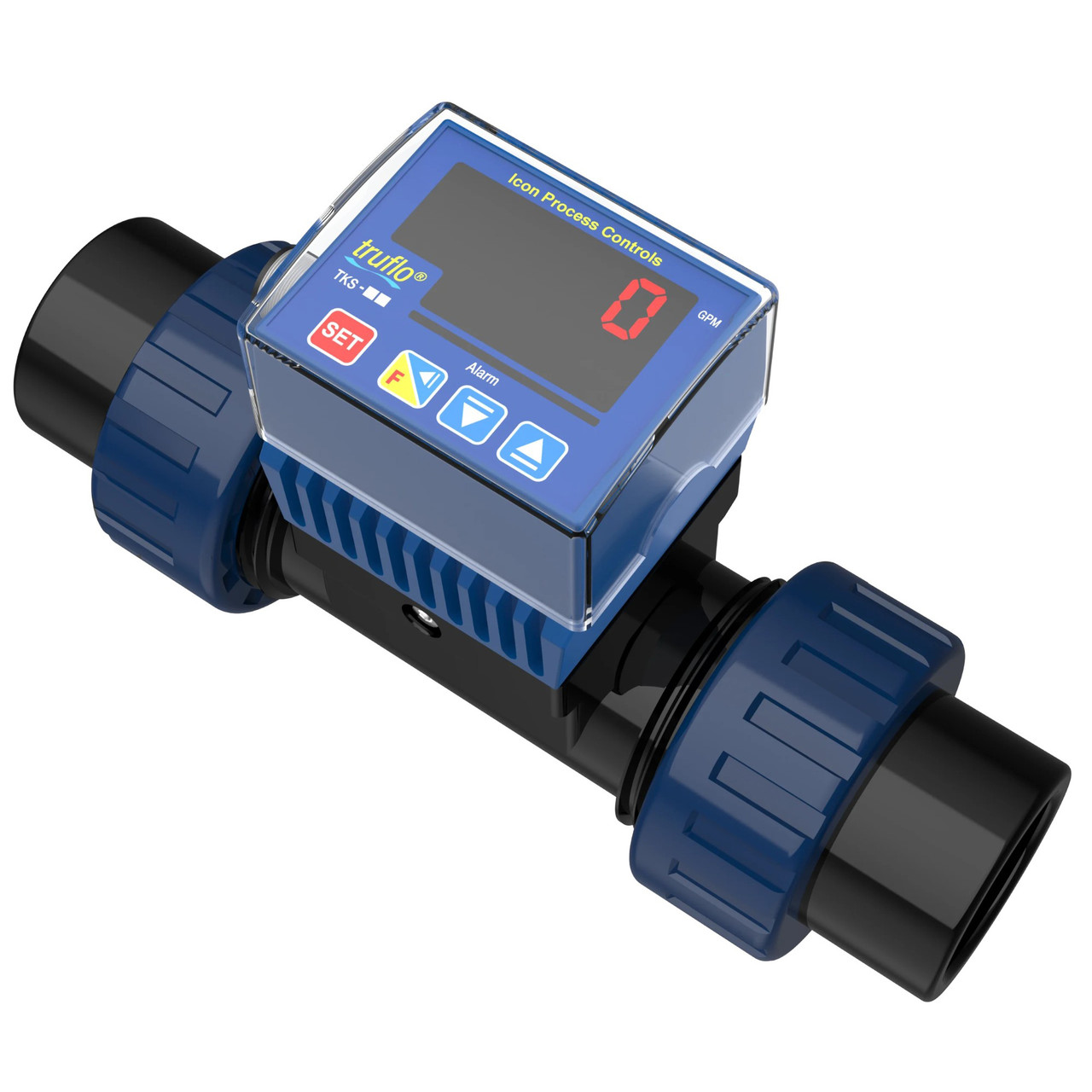 ICON Truflo TKS Series (Flow Rate, Pulse, Relay) Paddlewheel Flow Meter ...