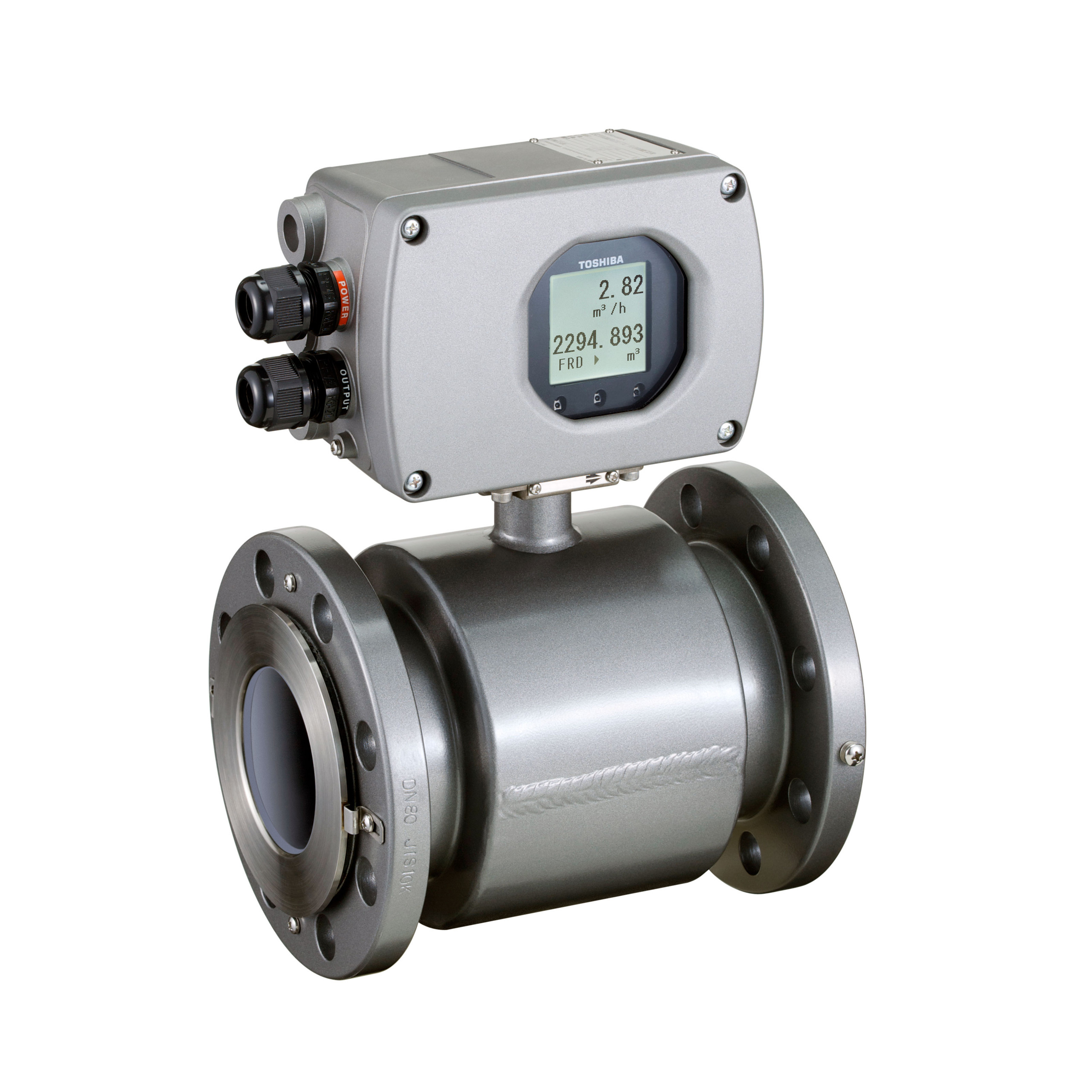 Toshiba LF654 Flanged Mount Anywhere Series Electromagnetic Flow Meter