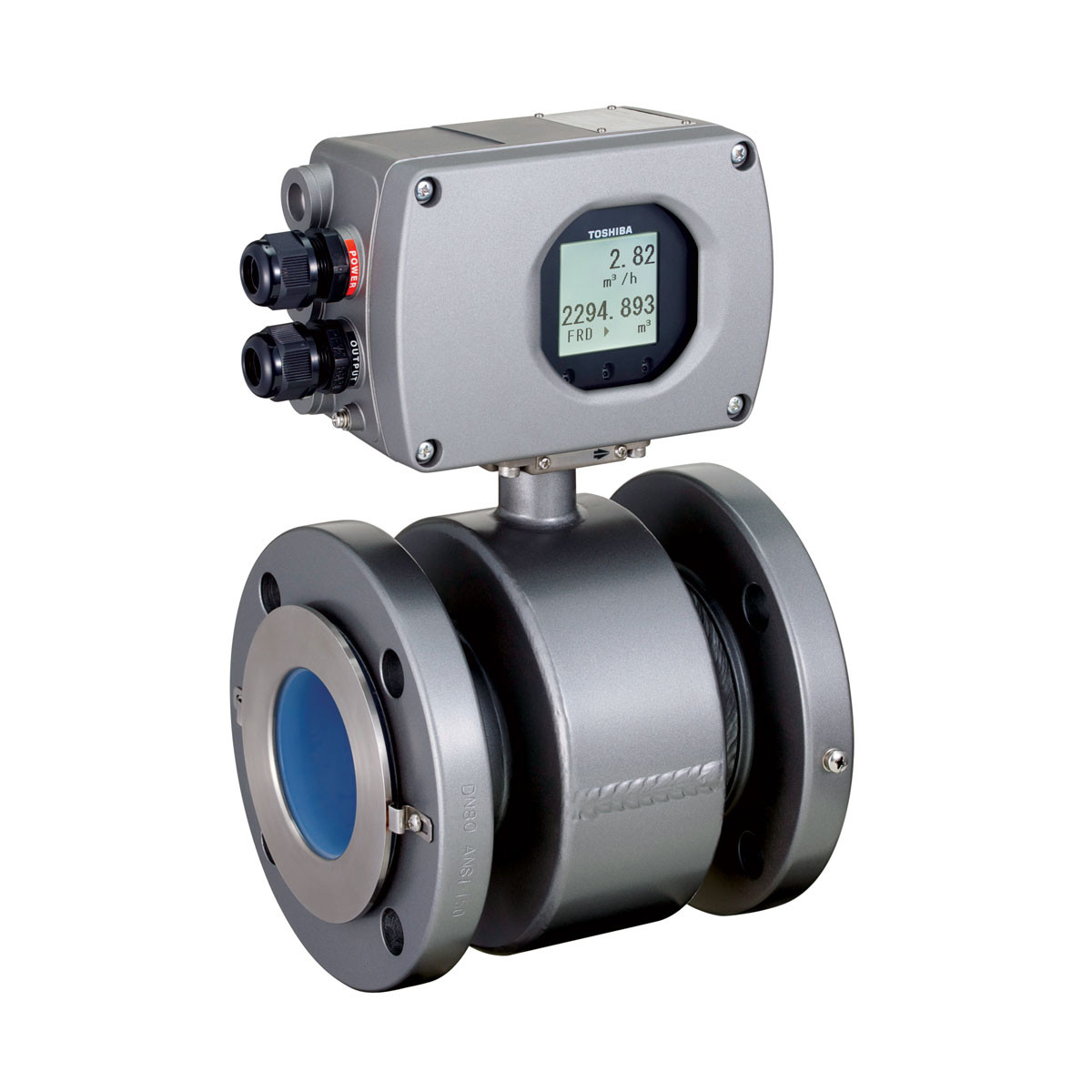 Toshiba LF654 Flanged Mount Anywhere Series Electromagnetic Flow Meter