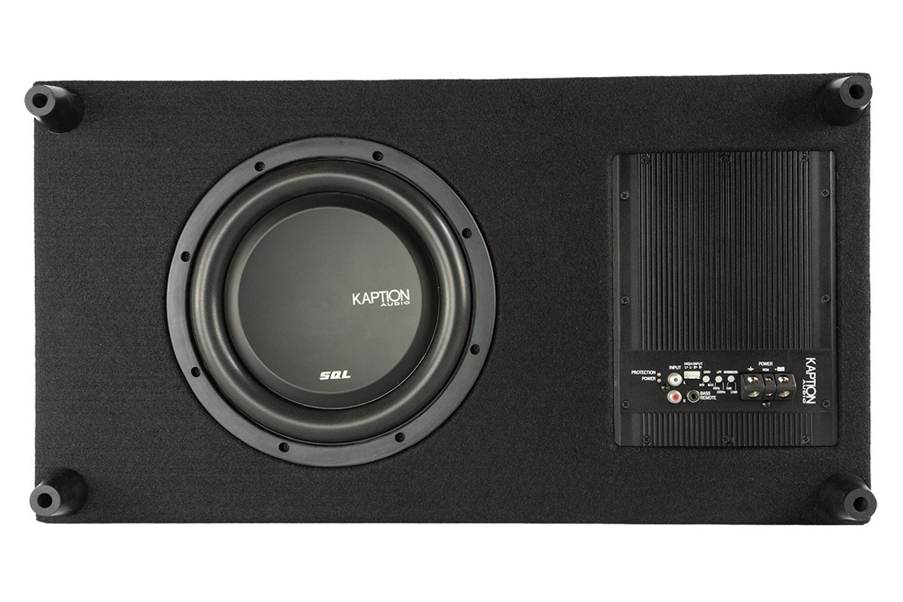 10" SQL Series Flat Subwoofer Dual 4 Ohm