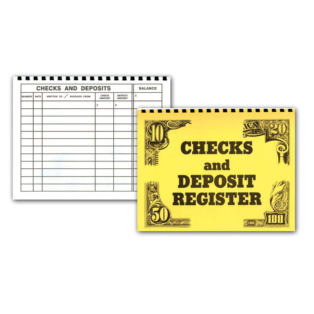 Extra Large Check Register | LS&S