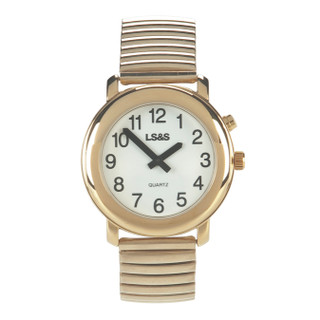 Talking 1-Button Watch With Choice of Voice
