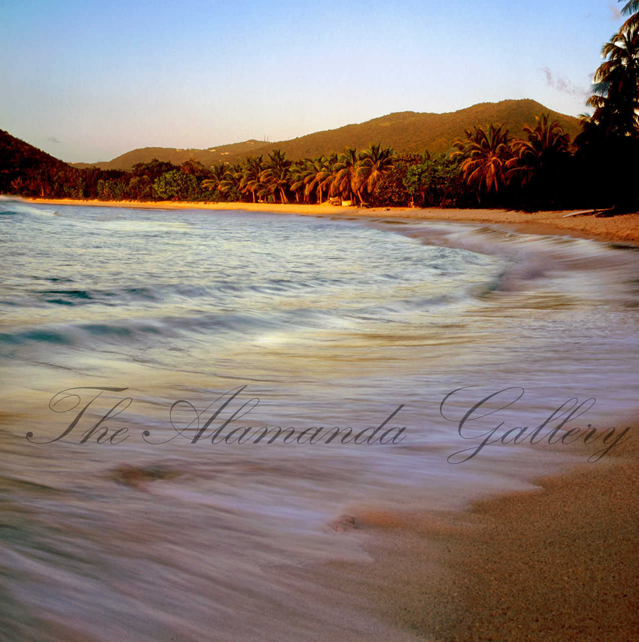Smuggler's Cove Sunset and surf - The Allamanda Gallery