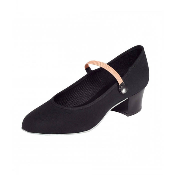 Ruth Stein School of Dance RAD Cuban Heel Canvas Character Shoe - 4 ...