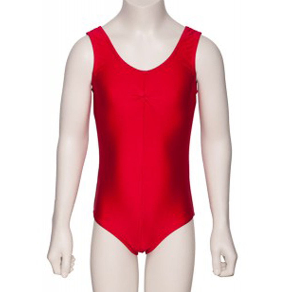Katz Tank Leotard With Ruched Front Jr - 4 dance europe ltd