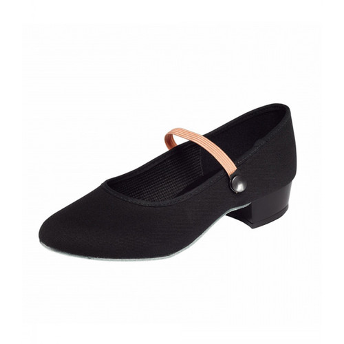 Coworth-Flexlands School RAD Low Heel Canvas Character Shoe - 4 dance ...