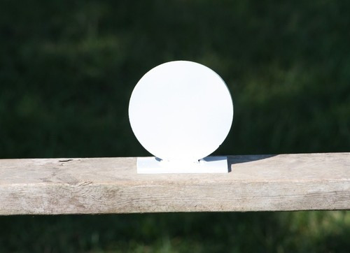 4" Circle Knock Over Target - Quality Targets Inc