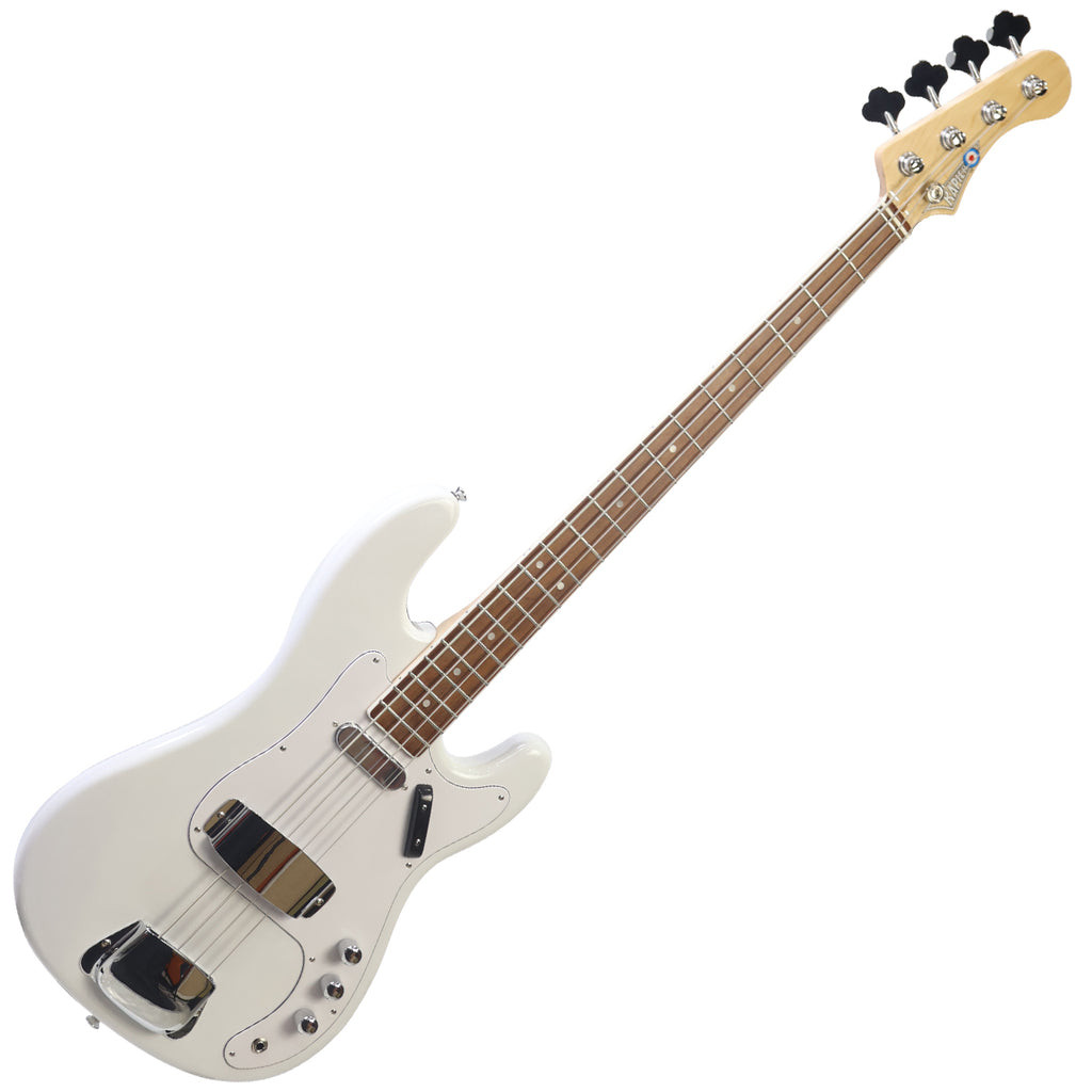 Rapier Symphonic Bass Guitar ~ Arctic White - Mor Music