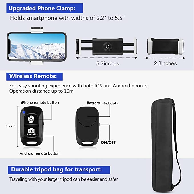 Premium Tripod for Passport Cameras W/ Camera Riser