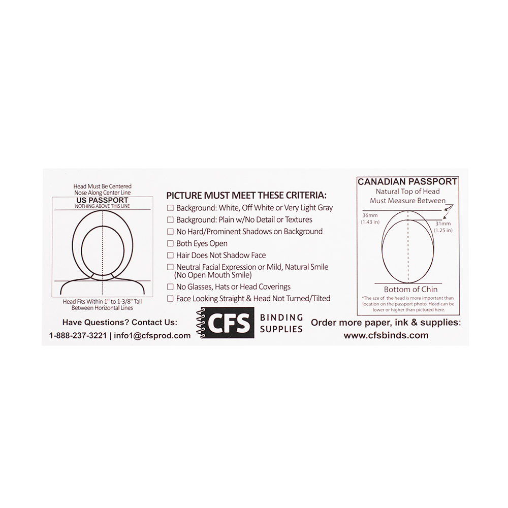 Passport Photo Checklist Overlay Guide Tool