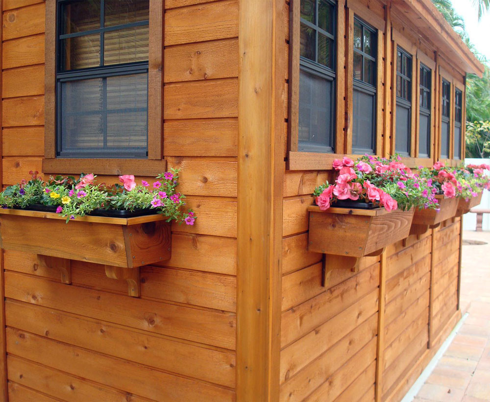 8' x 12' SunShed Garden Shed | Eartheasy.com