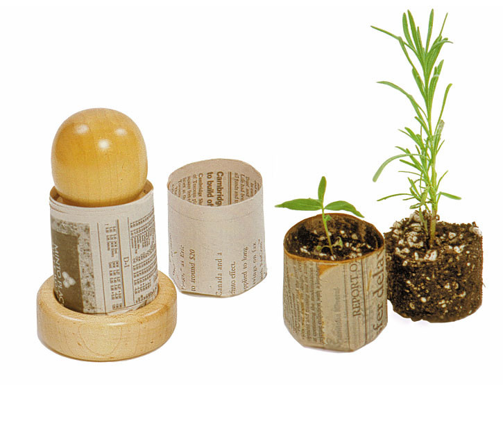 Potmaker Paper Pot Press | Eartheasy.com