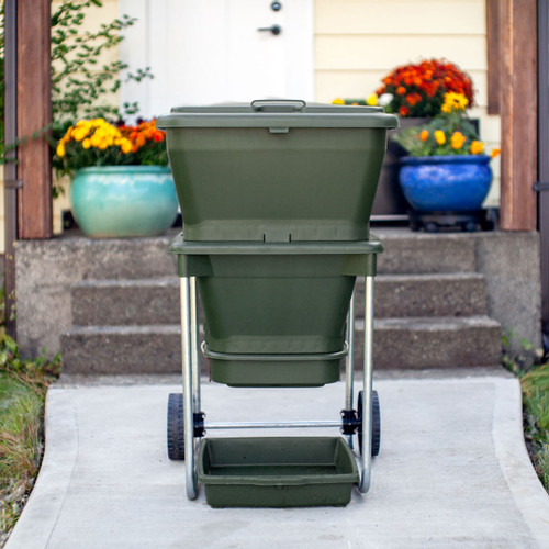 Hungry Bin - Continuous Flow Worm Composter | Eartheasy.com