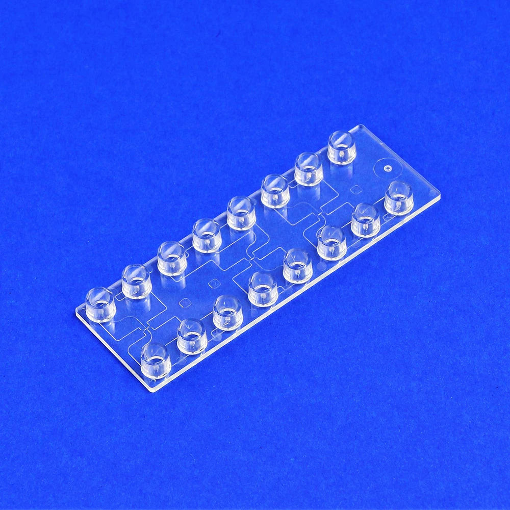 Droplet Generator Chip - T Double Cross - Luer - Darwin Microfluidics