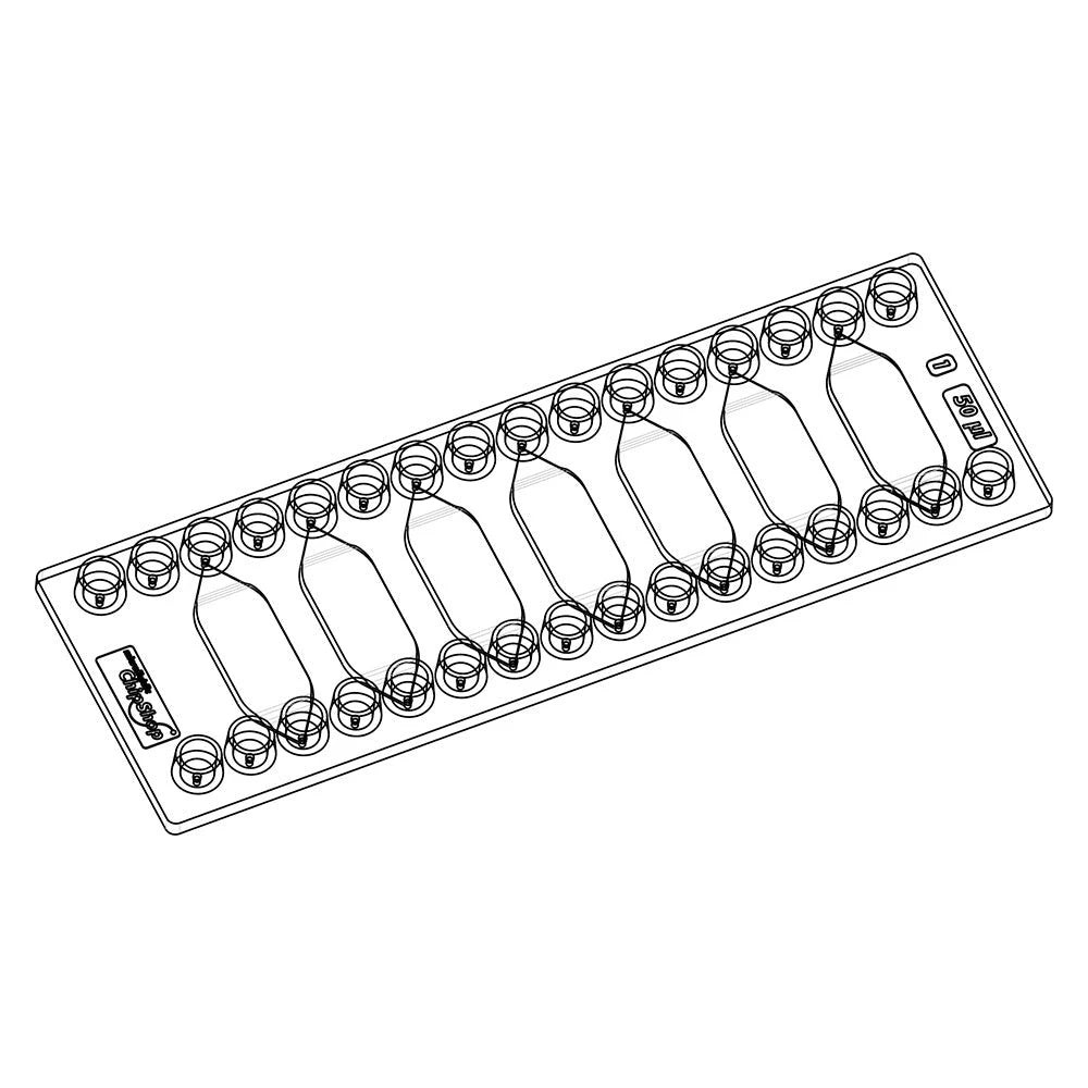Reaction Chamber Chip - Mini Luer - Darwin Microfluidics