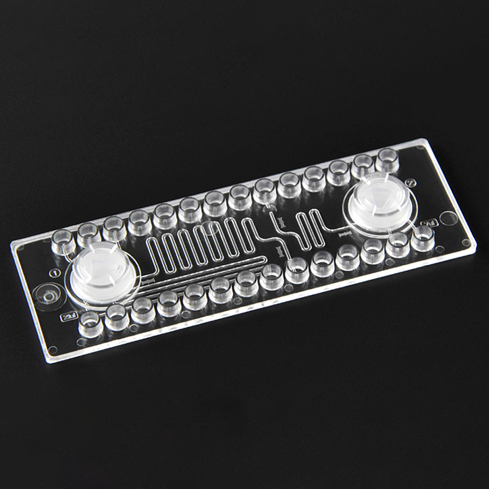 Rotary Valve Chip - Mini Luer - Darwin Microfluidics