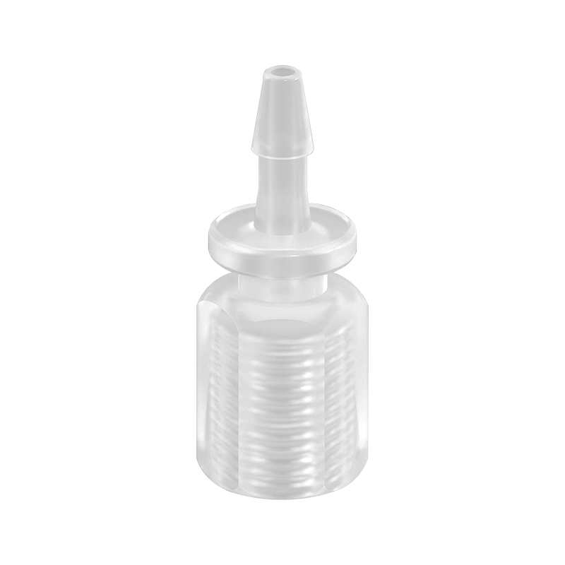 1/4-28 Female to Barbed Adapter (10-pack) - PTFE - Darwin Microfluidics