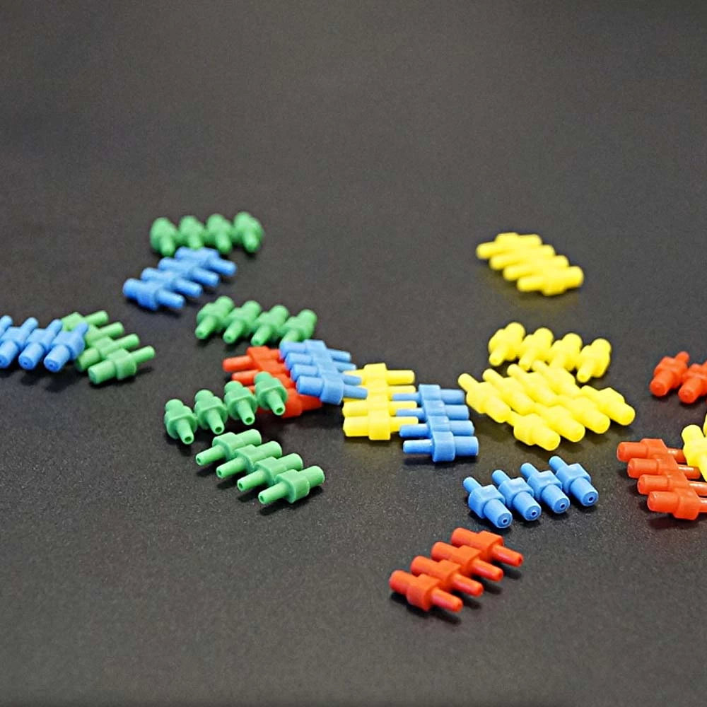 Male Mini Luer Fluid Connectors - Rows of four (pack of 10) - Darwin ...