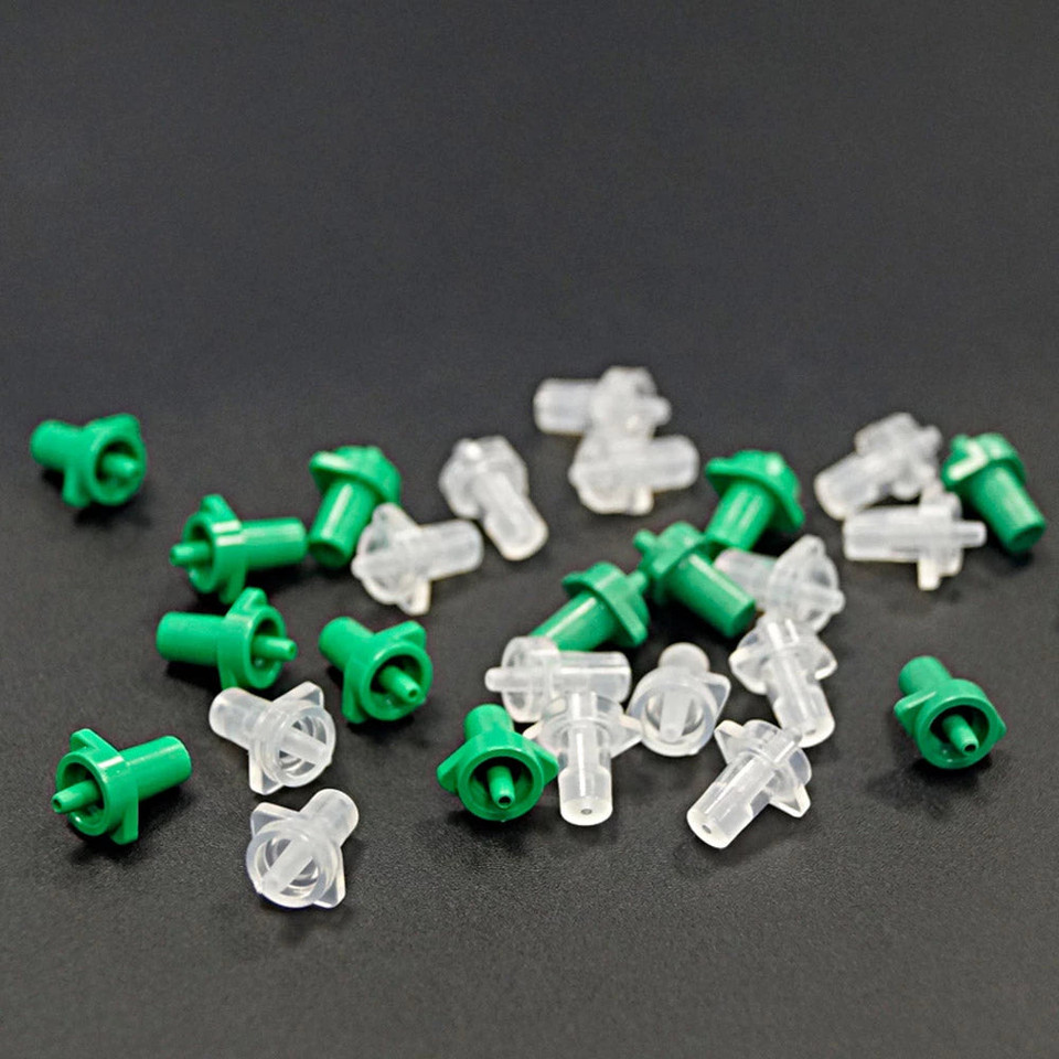 Male Luer Fluid Connectors (pack of 10) - Darwin Microfluidics