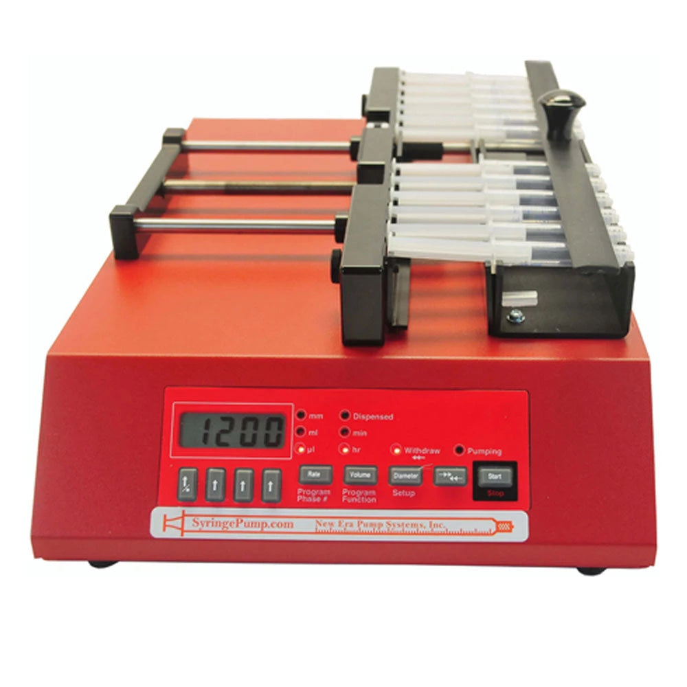 NE-1200 SyringeTWELVE Programmable Multichannel Syringe Pump - Darwin Microfluidics