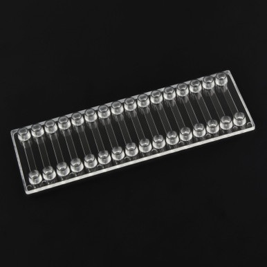 Straight Channel Chip - H 80 µm W 2000 µm channel Fluidic 1666 - Darwin ...