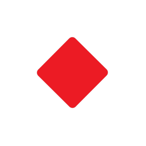 OM4-3 | END OF ROAD MARKER | 18X18 - U.S. Municipal Supply, LLC