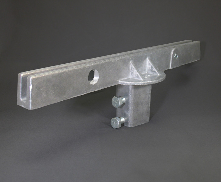 12" Wide U-Channel 90 Degree Post Cap Flat - U.S. Municipal Supply, LLC