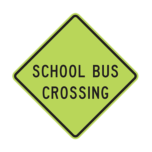 S3-3 | SCHOOL BUS CROSSING | 30X30 - U.S. Municipal Supply, LLC