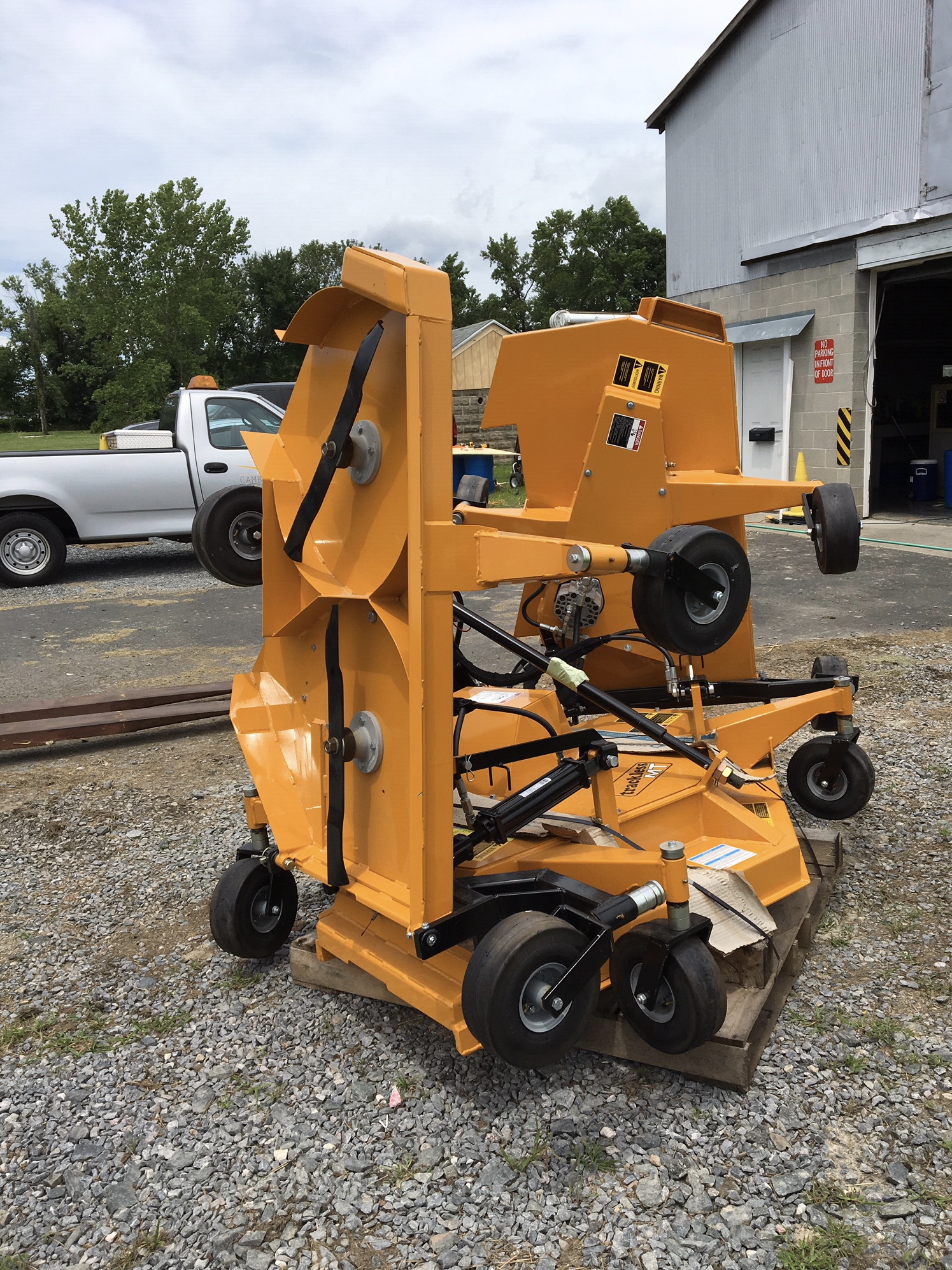 Cambridge, Dorchester County, MD - Trackless Mower Delivery - U.S ...
