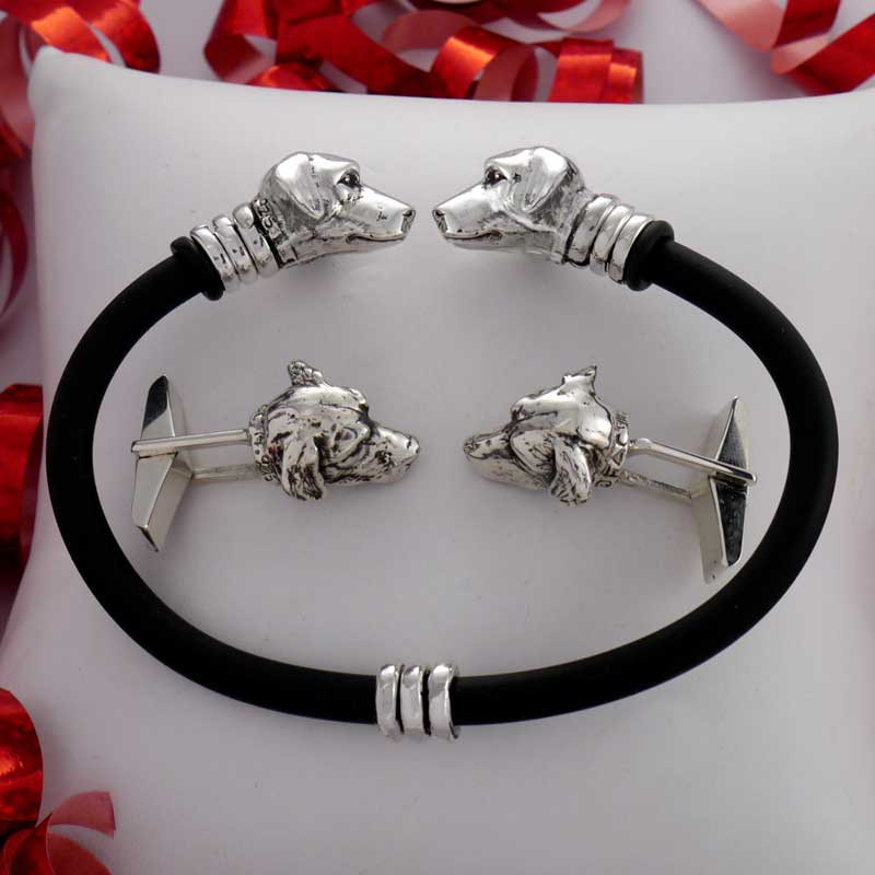 Dog inspired Jewelry, Charm Bracelets with dogs, Dog Necklaces