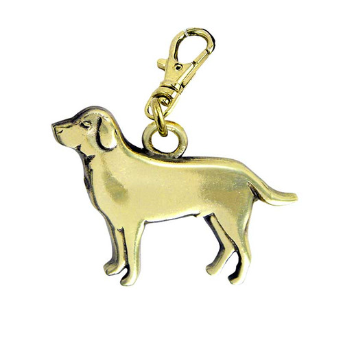Labrador Retriever Dog Zipper Pull Charm | Lab Zipper Pull